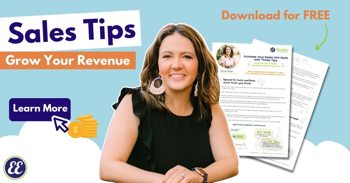 Sales Tips Sheet - Ellison Ellery Consulting